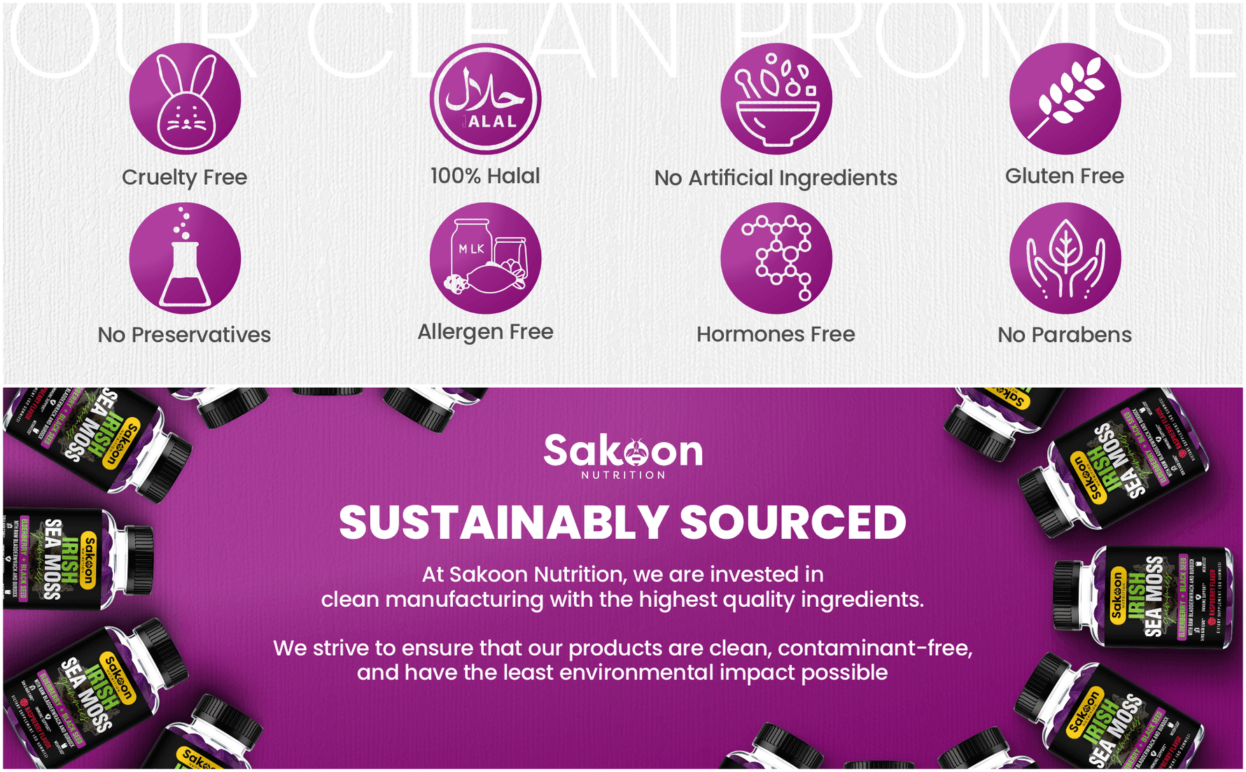 Sea Moss Gummies With Elderberry & Black Seed Oil – Sakoon Nutrition®