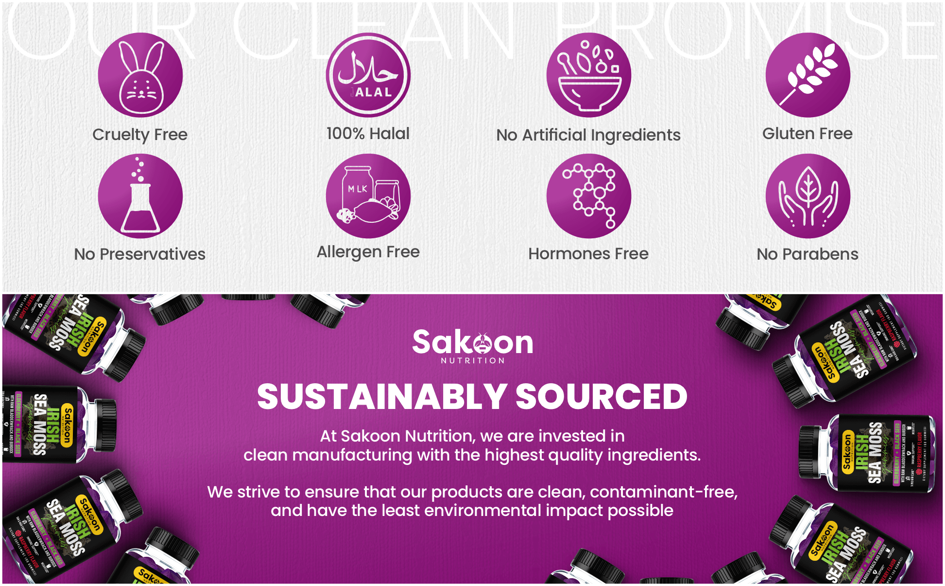 Sea Moss Gummies With Elderberry & Black Seed Oil – Sakoon Nutrition®