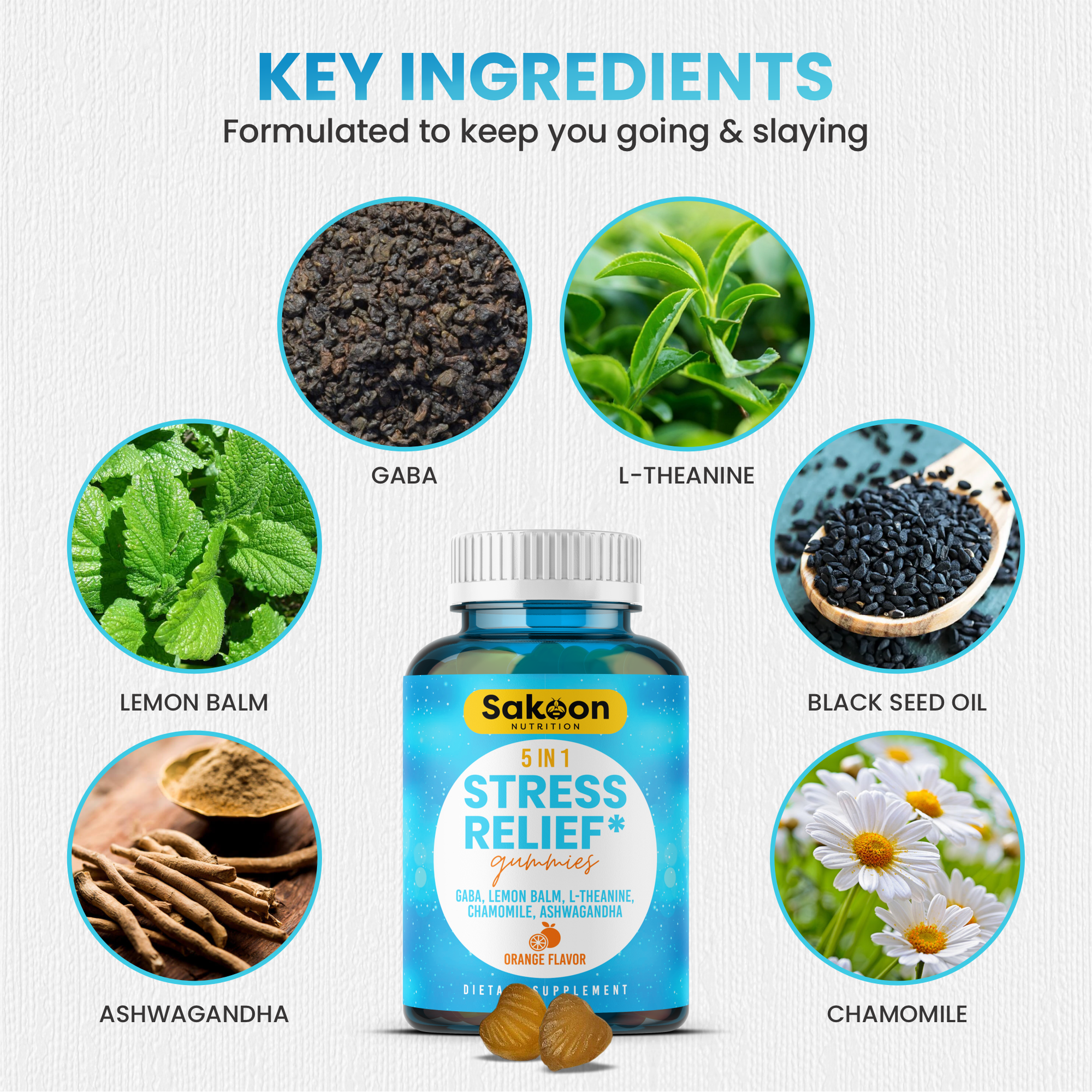 Why Choose Sakoon Nutrition's Stress Relief Gummies?